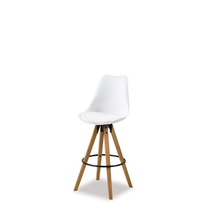 Dima Barstool White - 650SH - Paulas Home & Living
