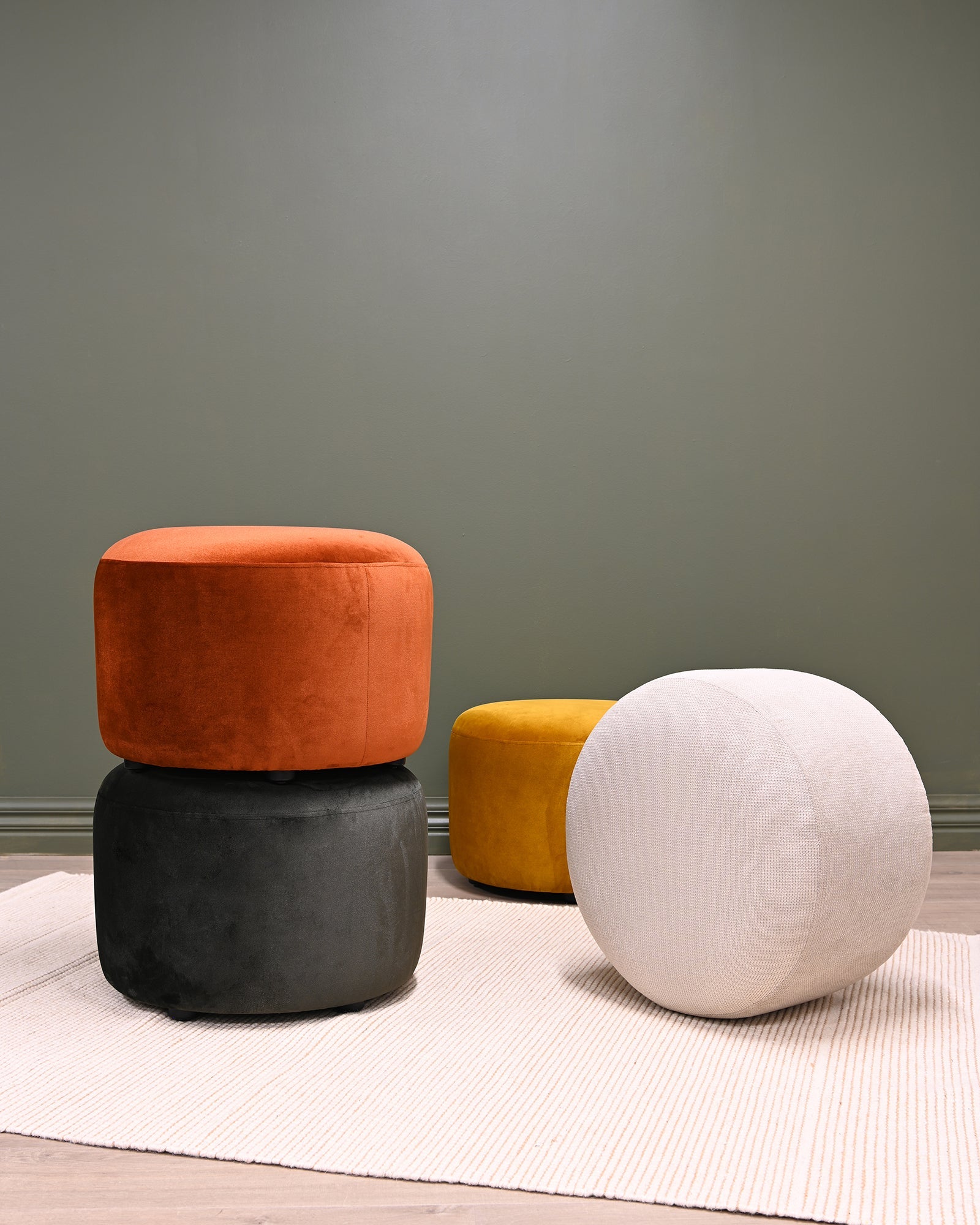 Shop Ottomans and Footstools Online | Paulas Home & Living
