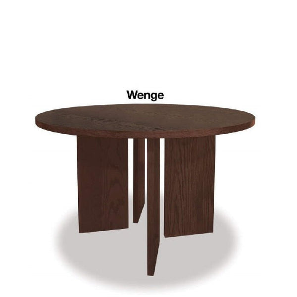 Connect Dining Table 1200dia - Plinth Base – Paulas Home & Living